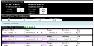 Summary of Playing the Atomic RPG System – Atomic RPG System